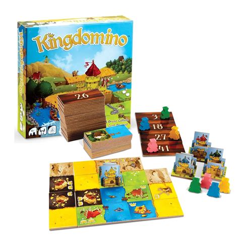 Kingdomino Strategy Board Game 策略遊戲 My School Bus