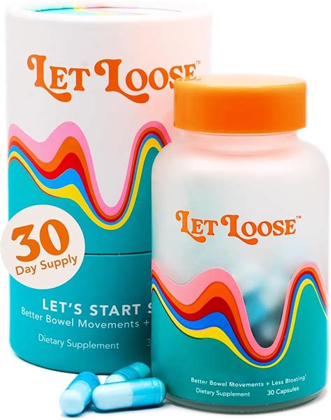 Let Loose Daily Constipation Relief Pills Ozonated