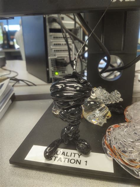 Blob Of Melted Plastic Looks Like A Snoo R Mildlyinteresting