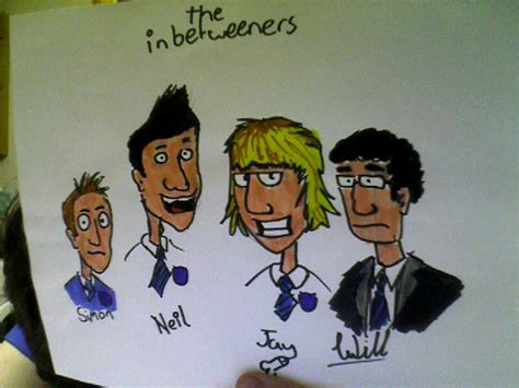 The Inbetweeners Cartoon Version By Scrapolio On Deviantart
