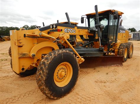 2014 John Deere 670g Motor Grader