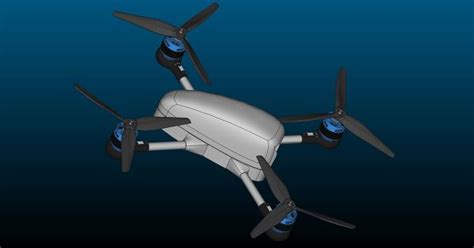 Drone Cad Model 3d Models Fetchcfd Drone Cad Model 3d Models Fetchcfd
