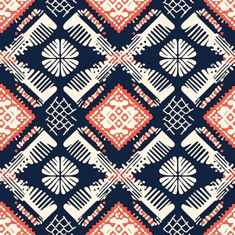 Premium Photo Classic Pattern Textile Design Chess Background