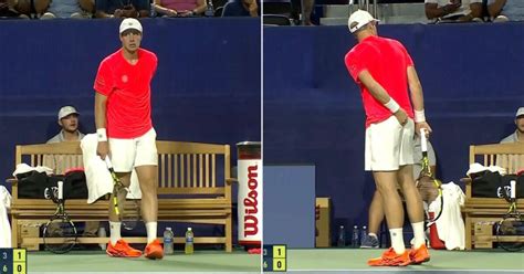 Tennis Star Suffers Wardrobe Malfunction During Match And Ignores