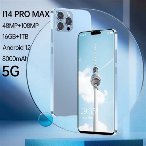 Смартфон Российский мобильный телефон smart 5G i14 Pro Max, аккумулятор ...