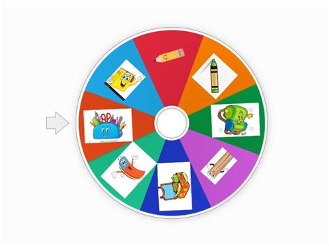 Classroom Objects Random Wheel Classroom Objects Random Wheel
