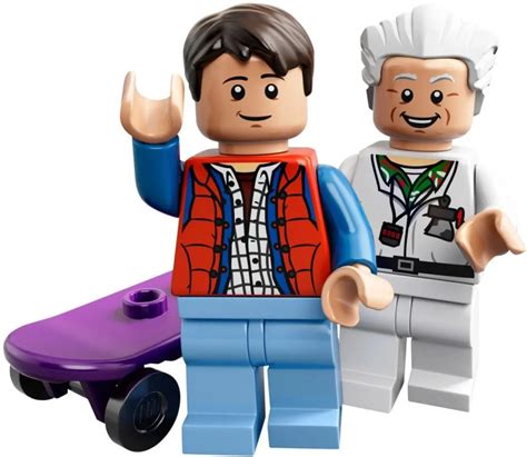 Every Lego Back To The Future Set And Minifigure
