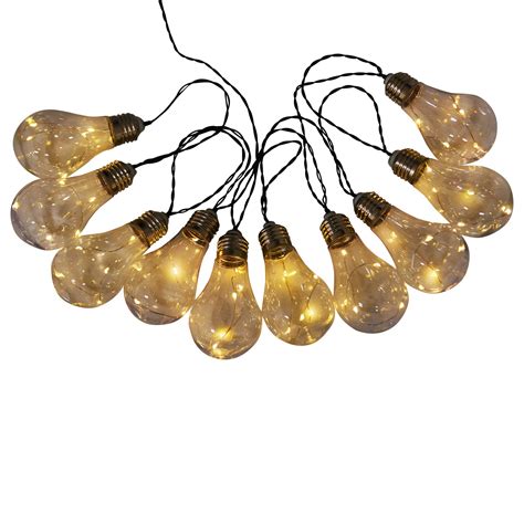 Bulbs Led Solar String Lights 10 Bulb Uk