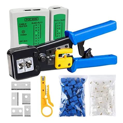 Solsop Kit De Herramienta De Enjuague Solsop Rj45 Pass Thro Envío Gratis
