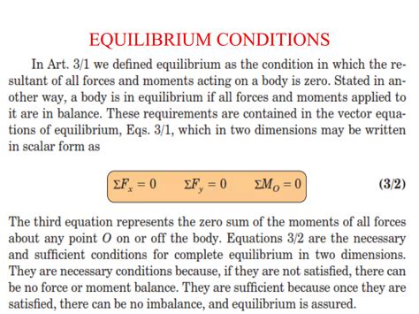Engineering Statics Equilibrium Pdf