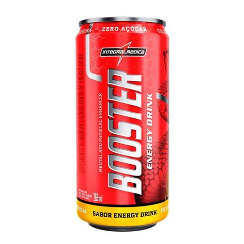 Energético Integralmedica Booster Sabor Energy Drink 269ml Bebida