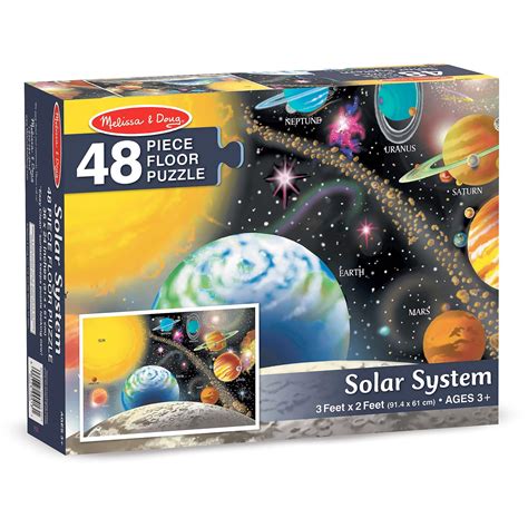 Melissa And Doug 48 Piece Floor Puzzle Solar System Online Toys