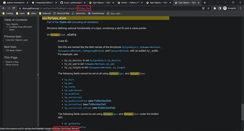 In Pytype Slot Has Repeated The Type Name Issue Python Cpython Github