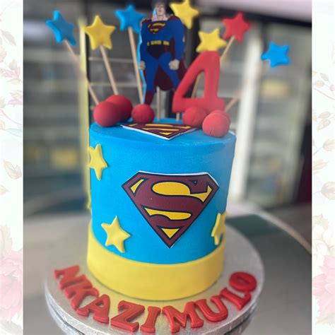 Superman Cake Miss Cake