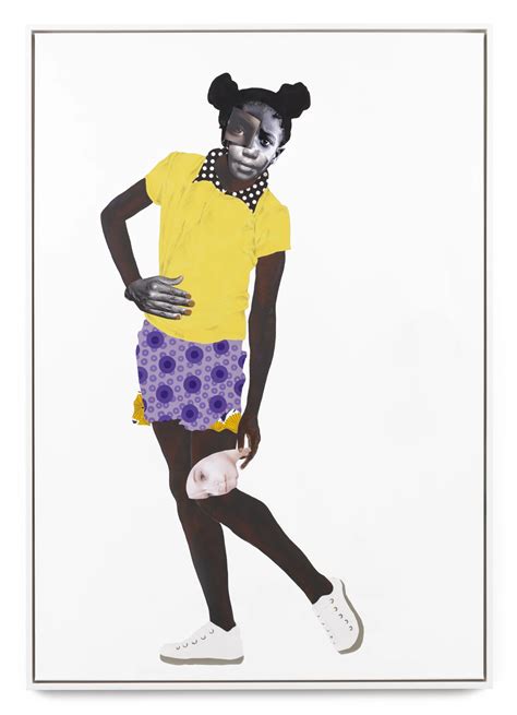 Deborah Roberts The Burden 2019 Stephen Friedman Gallery