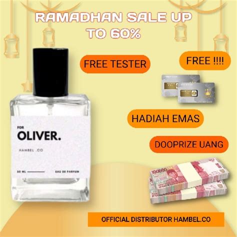 Jual Parfum Hambel Co For Oliver Unisex Original Distributor