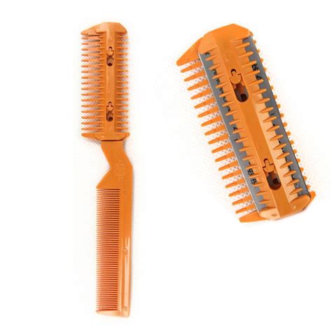 Haircut Comb Scissor Diy Hair Razor Comb Hairdress Vicedeal