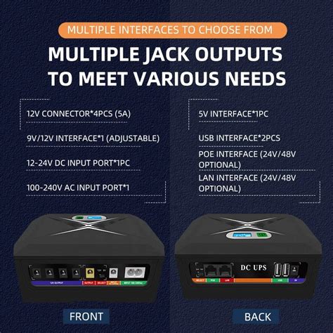 60w Portable Mini Ups Reliable Backup Power Solutions