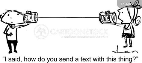 Tin Can Telephone Cartoons And Comics Funny Pictures From Cartoonstock