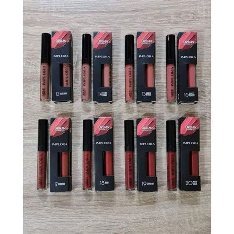 Implora Lip Cream Matte Urban Shopee Malaysia