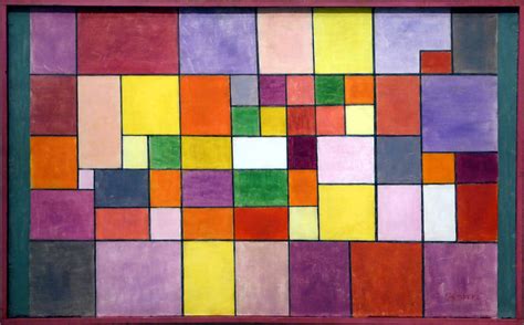 Fondo De Pantalla Con Ilustraciones De Paul Klee Cuadro Enmarcado