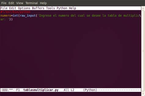 Daniela Gonz Lez Programaci N Tabla De Multiplicar En Python