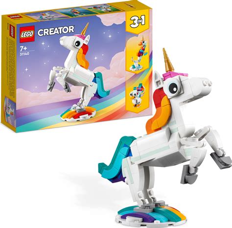 Lego® Creator 3 In 1 Magical Unicorn Toy Set The Toy Box