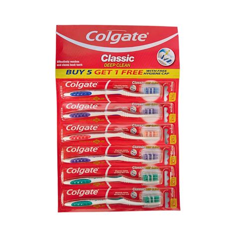 Colgate Classic Deep Clean Toothbrush 5s 1