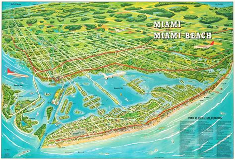 Miami Miami Beach Curtis Wright Maps