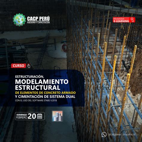 Cacp Perú Curso Estructuración Modelamiento Estructural De Elementos De Concreto Armado Y