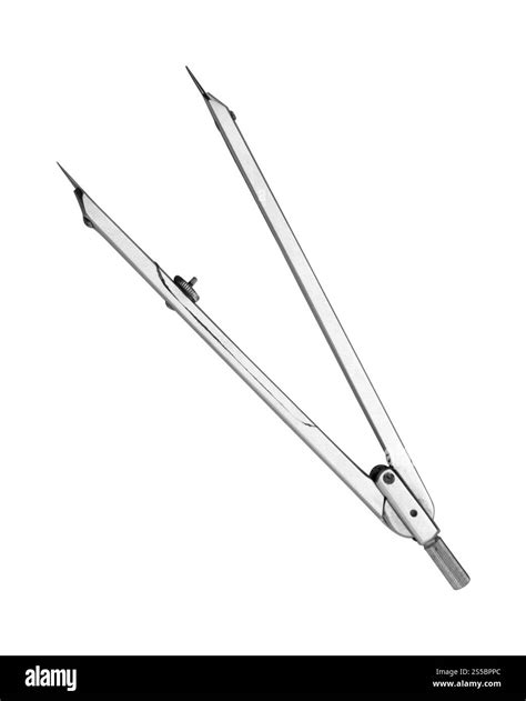 Drafting Compass Isolated On White Background Drafting Compass