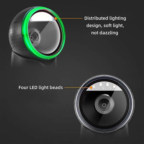 Wired Scanning Platform One Dimensional Barcodeqr Code Scanner For