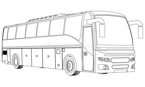 Bus Outline Stock Illustrations 13284 Bus Outline Stock