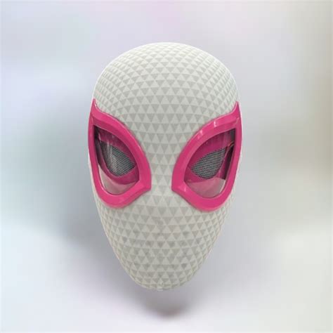 Gwen Stacy Spider Woman Mask Led Eyes Touch And Remote Control