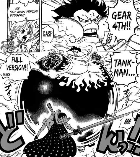 Luffy Gear 4 Tank Man Drawing