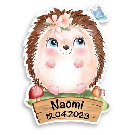 Geburtstafel Igel Einfach Und Günstig In Der Schweiz Bestellen Geburtstafel Versandch