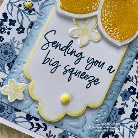 How To Make My Big Squeeze Lemon Card