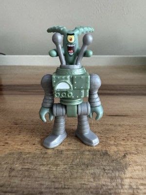 Spongebob Squarepants Plankton And Robot Suit Krusty Krab Imaginext Loose