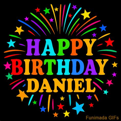 Happy Birthday Daniel Fireworks  Download On