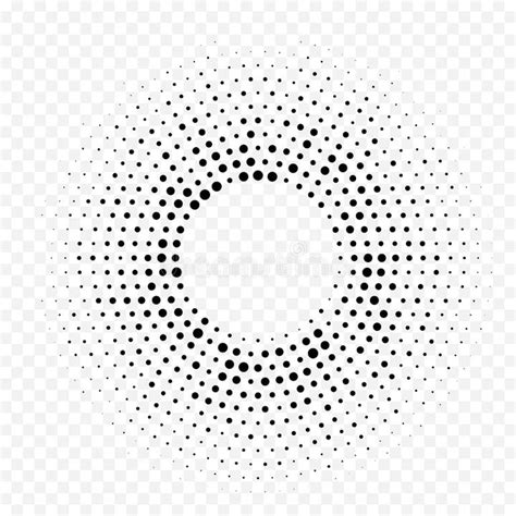 Circular Dot Geometric Pattern Stock Illustrations 20478 Circular