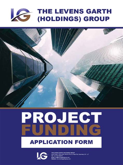 Lghl Project Funding Sourcing Application Form Non Profits 2025 Pdf