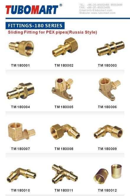 New Brass Crimp Pex Fitting Brass Pipe Fitting For Pex 12 Buy Brass