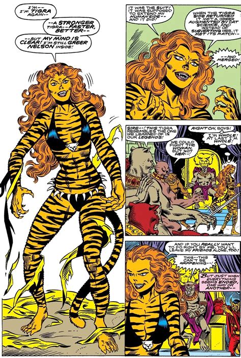 A Comic Odyssey Tigra In The Mc2