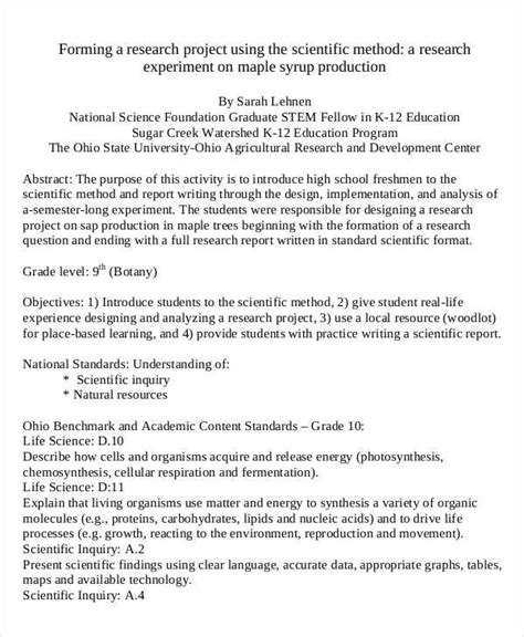 Scientific Method Examples