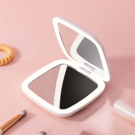 Cpm100 Portable Compact Lighted Makeup Mirror Jojomirror