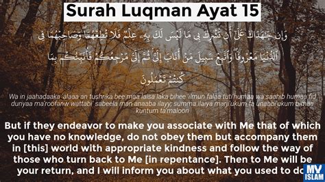 Surah Luqman Ayat 13 3113 Quran With Tafsir My Islam