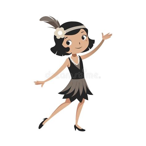 Cartoon Flapper Stock Illustrations 676 Cartoon Flapper Stock