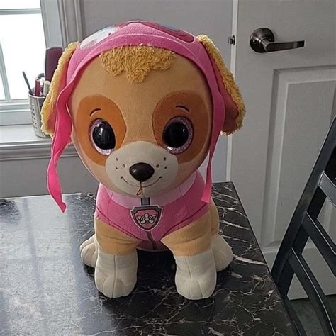 Other 15 Ty Beanie Boos Paw Patrol Skye Cockapoo Large Stuffed Plush Nickelodeon Rare Poshmark