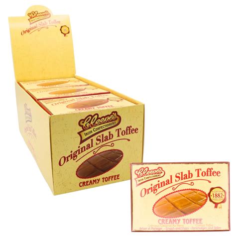 Cleeves Original Slab Toffee Bar 75g Irish Creamy Toffee Wingsmart