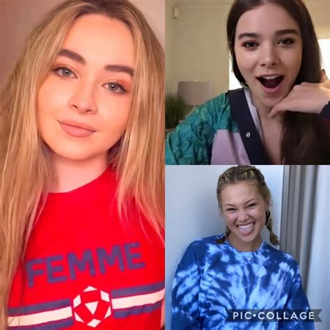 Sabrina Carpenter Hailee Steinfeld And Olivia Holt 1 Public Sex 2